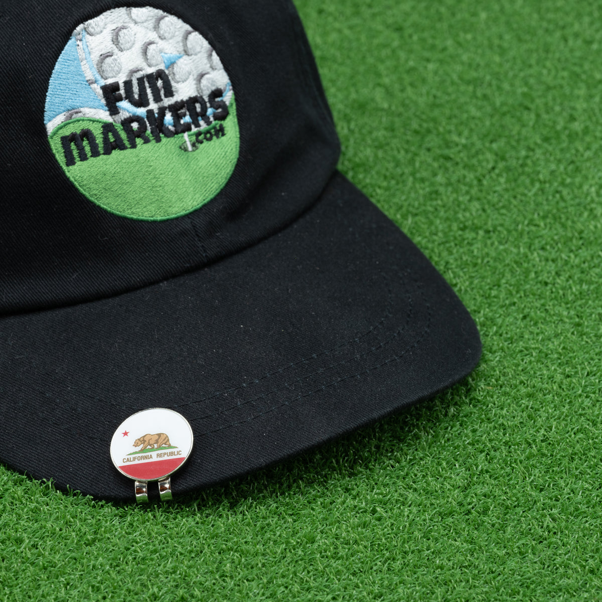 California Golf Ball Marker – FunMarkers