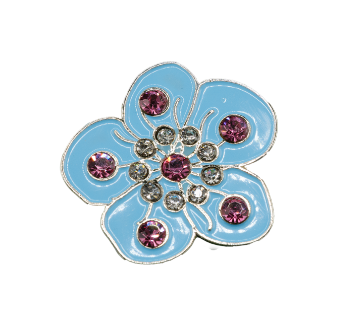 Forget Me Not Golf Ball Marker - Pack of 4 – FunMarkers